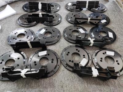 Cina Misura per staffe pinza Brembo GT6 colore può personalizzato per toyota honda mercedes benz in vendita