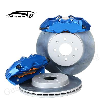 Cina Per Audi Q5 Q6 Q7 Kit di pinza del freno SPOON 4-Pot In 15-16 pollici Ruote 285-300mm pinza del freno automatico in vendita