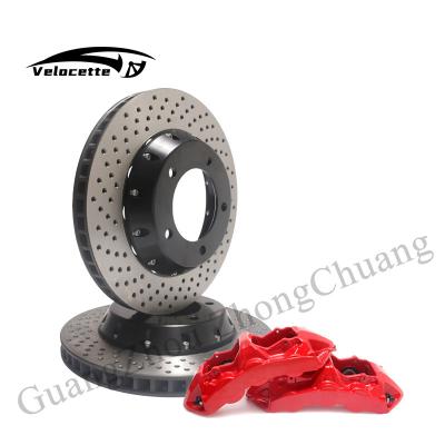 Cina Refit High Performance 6-Pot Bake Caliper Big Brake Kit GT6 Per ruote da 18-21 pollici 350-405mm Dish BMW in vendita