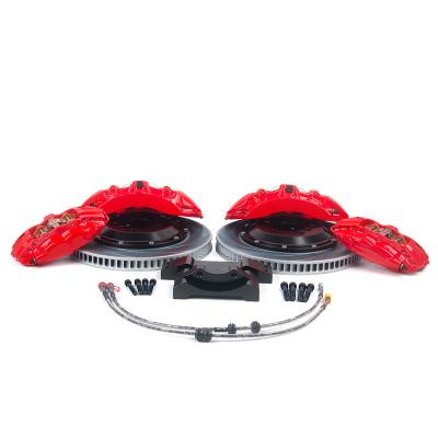 Cina Refit Racing Pads 6-Pot V6 Auto Bake Caliper Big Brake Kit per ruote da 19 pollici 355-380mm Dish BMW X1 X2 X3 i3 in vendita