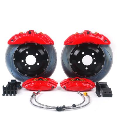 Cina Refit Racing Pads 6-Pot V6 Auto Bake Caliper Big Brake Kit per ruote da 19 pollici 355-380mm Dish BMW X1 X2 X3 i3 in vendita