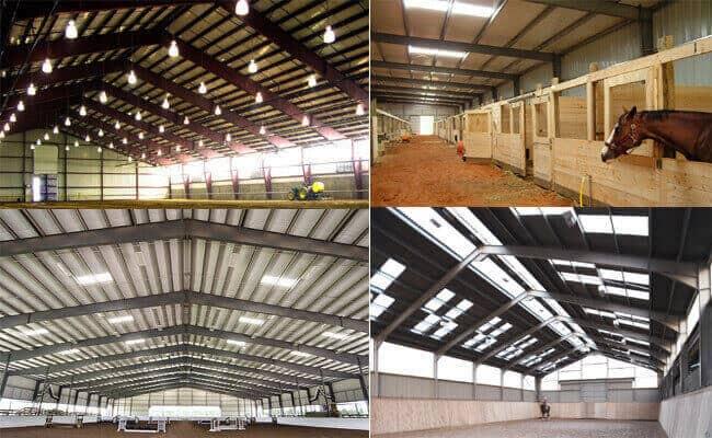 Steel Horse Stable Building