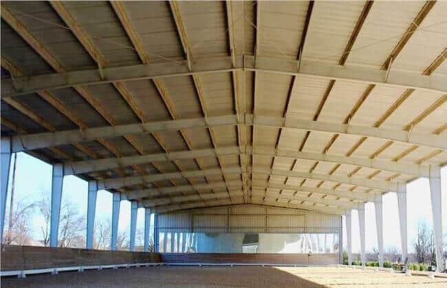 steel horse stable building