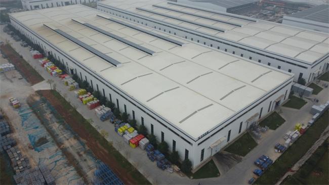 Twin Looking Industry Factory Steel Workshop