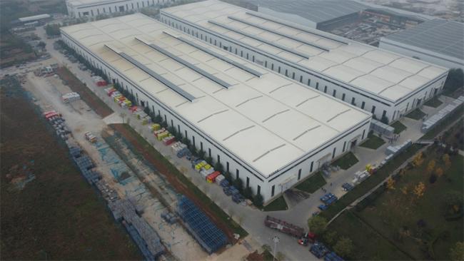 Twin Looking Industry Factory Steel Workshop