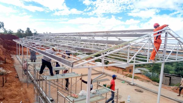 Quality Energy Saving PEB Steel Building Eco Friendly Design Pre Engineered Metal for sale