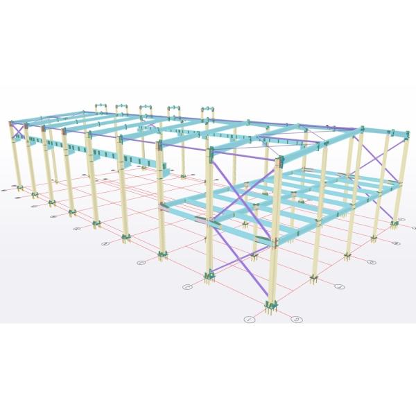 Quality Pre Engineering Steel Structure Workshop Q355b Q235b Prefabricated Steel Buildings for sale