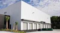 Quality Steel Frame Metal Prefabricated Industrial Buildings With Metal Wall Cladding for sale