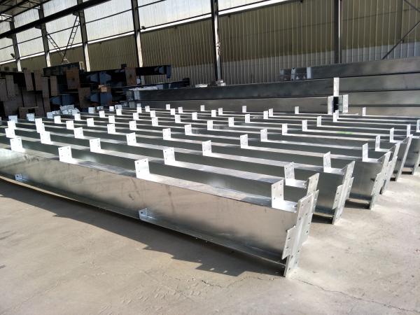 Quality Hot Dipping Galvanized Industrial Steel Building Construction Corrosion for sale
