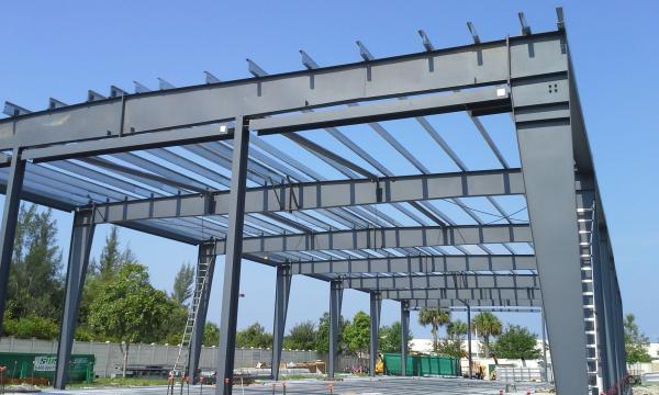 Quality Q355b Steel Structure Fabricated Industrial Steel Building Warehouse Workshop for sale