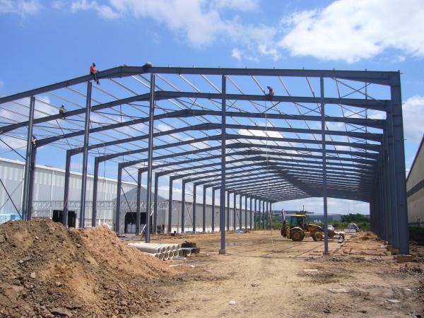 Quality Q355b Steel Structure Fabricated Industrial Steel Building Warehouse Workshop for sale