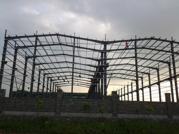 Quality Q355b Steel Structure Fabricated Industrial Steel Building Warehouse Workshop for sale