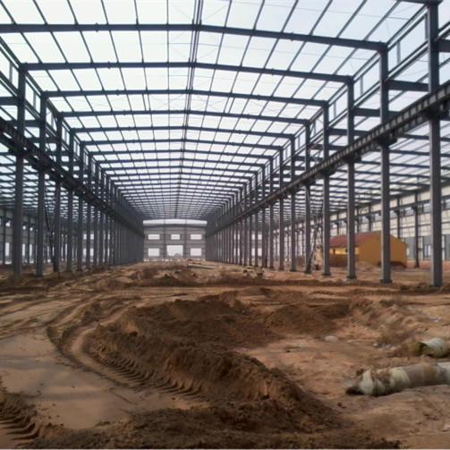 Quality Customized Steel Structure Workshop Building GB Standard With Different Window for sale