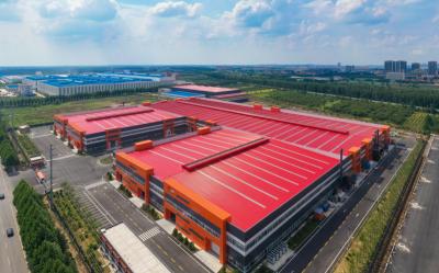 China Light Steel Structure Workshop With Corrugated Steel Sheet Or Sandwich Panel Roofing for sale