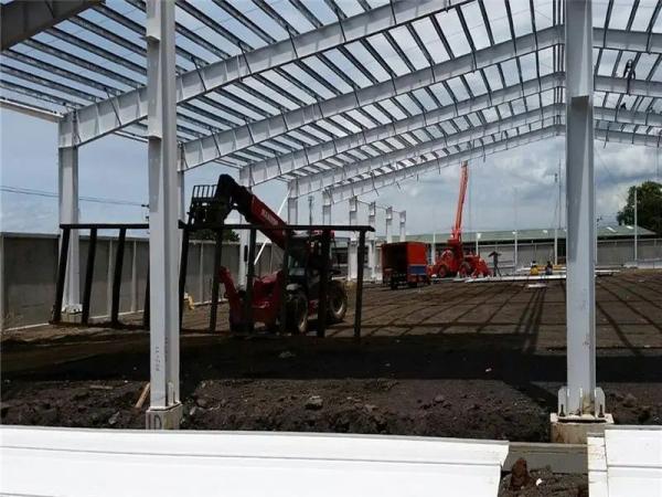 Quality Customized Steel Frame Metal Buildings Light Steel Structure Supermarket Shop for sale