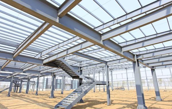 Quality Customized Light Steel Frame Building Commercial Prefab Warehouse Building for sale