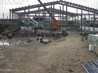 Quality PU Panel Steel Frame Warehouses Cold Room Pre Engineered Metal Building Custom for sale