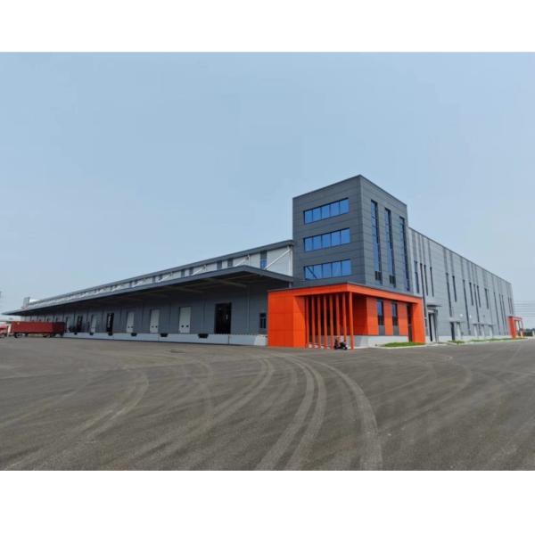 Quality Excellent Quality PU Panel Steel Structure Frame Food Processing Warehouse for sale