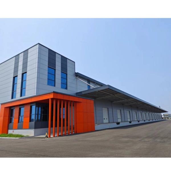 Quality Excellent Quality PU Panel Steel Structure Frame Food Processing Warehouse for sale