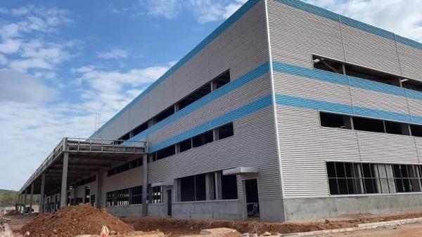 Quality Industrial High Rise Steel Structure Warehouse Anti Earthquake Prefabricated for sale