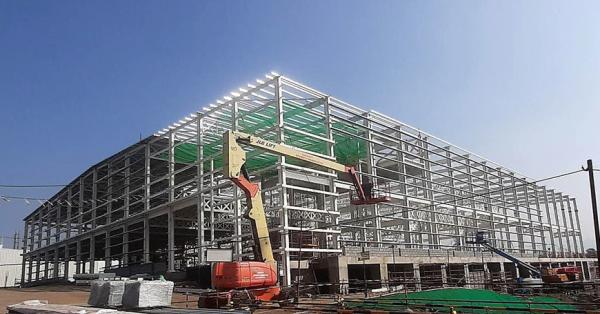 Quality Customized Steel Structure Building Poultry Farm Metal Frame Warehouse for sale