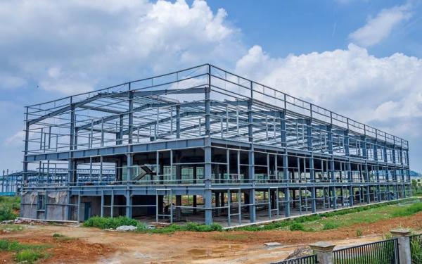 Quality Customized Steel Structure Building Poultry Farm Metal Frame Warehouse for sale