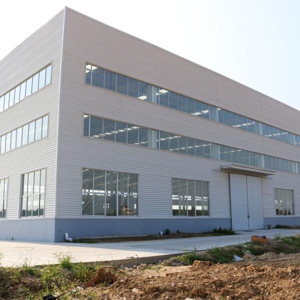 Quality Pre Designed Custom Steel Frame Building Prefab Construction Epoxy Painting for sale