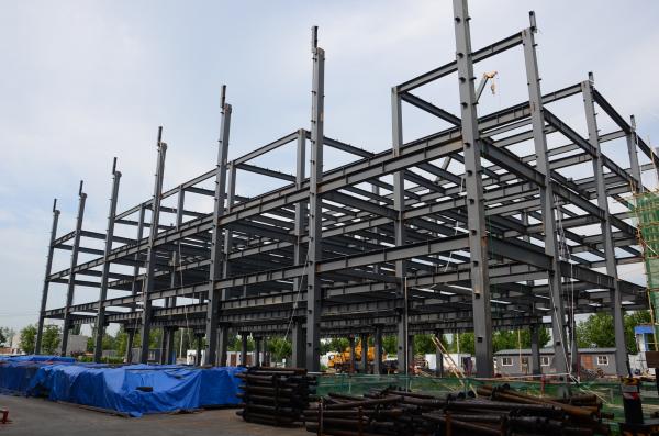 Quality High Strength Multi Storey Steel Structure Industrial Warehouse Prefabricated for sale