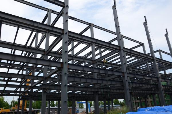 Quality High Strength Multi Storey Steel Structure Industrial Warehouse Prefabricated for sale