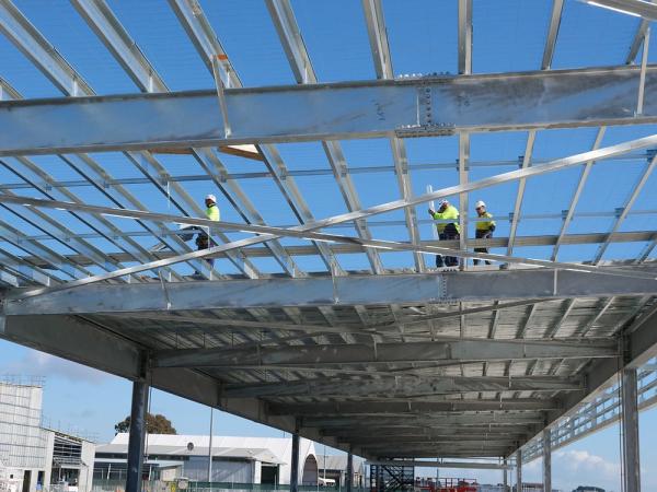 Quality Mainframe Q345 Q235 Light Steel Frame Industrial Building Steel Structure for sale