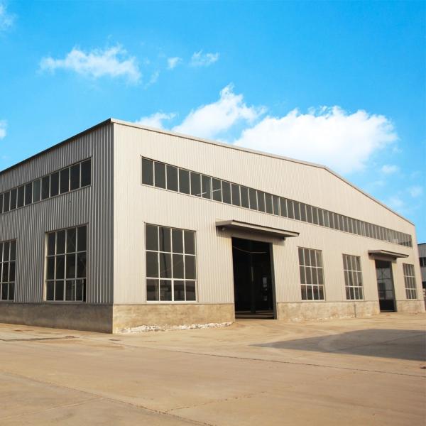 Quality Prefabricated Metal Construction Building Q355b Q235b Steel Frame Contruction for sale