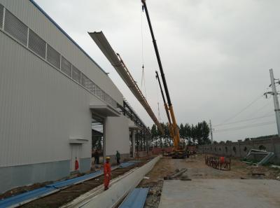 中国 簡単にインストール 精製された鋼鉄構造 ワークショップ 効率 販売のため