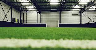 China Durable Steel Construction Football Soccer Modular Stadium Design Prefab Sports Buildings for sale