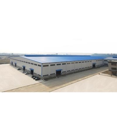 Hot Dip Galvanized / Painted Surface Single Storey Prefab Metal Frame Warehouse Hangar Buildings For Fast Installation