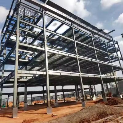 China Budget Friendly Multi Story Prefabricated Heavy Steel House High Rise Steel Structures Building Warehouse Workshop for sale