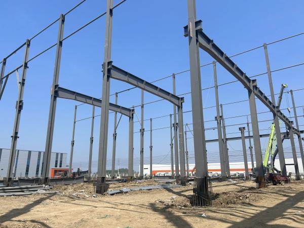 Quality Fire Resistant Steel Factory Buildings Industrial Grade Metal Structures for sale
