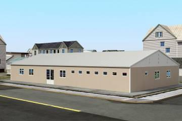 Cina Capriata metallica zincata prefabbricata in acciaio leggero per edifici scolastici, residenziali e ospedalieri in vendita