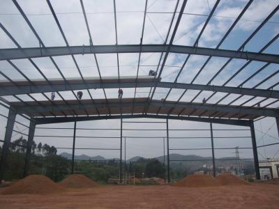 China Custom Steel Structure Warehouse Workshop Hangar by Qingdao KXD for sale