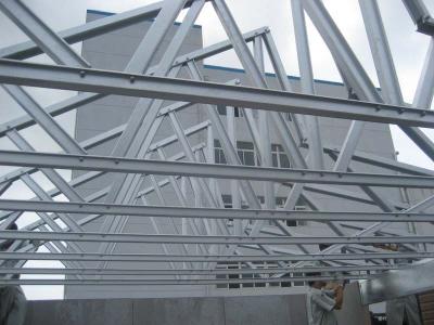 China Prefabricated Steel Truss Roofing Building Materials for Industrial Use for sale