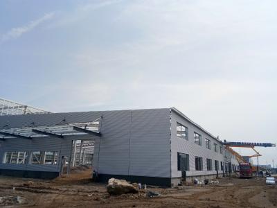China Customized Steel Structure Buildings with H-Section Steel Frames for sale