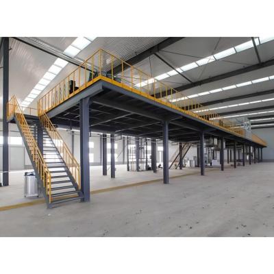 China Multi-Floor Steel Structural Frame Prefab Building for Commercial Use for sale