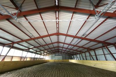 China Light Steel Structure Indoor Horse Riding Arena Hall Kits with Free Design for sale