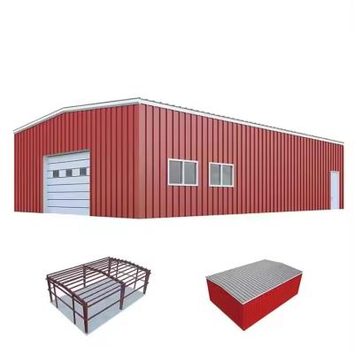China Structure Design Metal Fabrication Welding Prefabricated Industrial Shed Designs Steel Structure Warehouse Metal Building Kits for sale