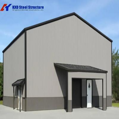 China Prefabricated Industrial Factory Warehouse Metal Frame House Modular Steel Structure Buildings for sale