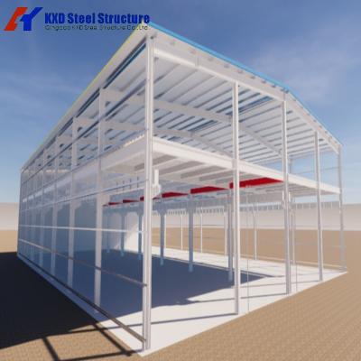 中国 カスタマイズされた熱間圧延ボルト接続 SGS、BV、CE 鋼構造ワークショップ 販売のため