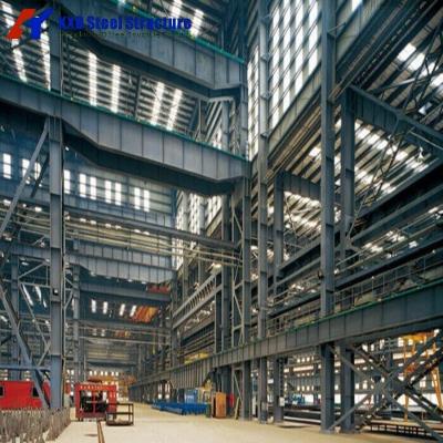 중국 조립식 산업 공장 창고 금속 프레임 하우스 모듈식 강철 구조 건물 판매용