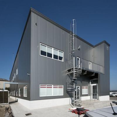 China Metal Frame Commercial Prefabricated Steel Structure Office Building for sale