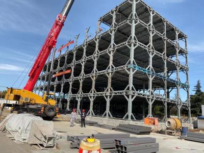 China Heavy Duty Multi-Story Steel Structure Building for Industrial Projects with Customizable Design for sale