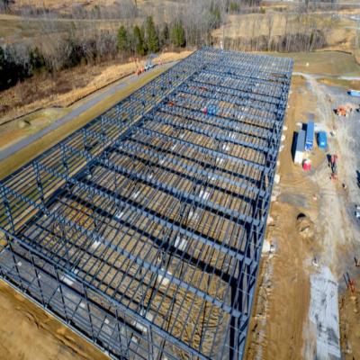 China Modular Prefab Steel Warehouse: Quick Installation, Precision-Engineered, Low Maintenance for Industrial Use for sale