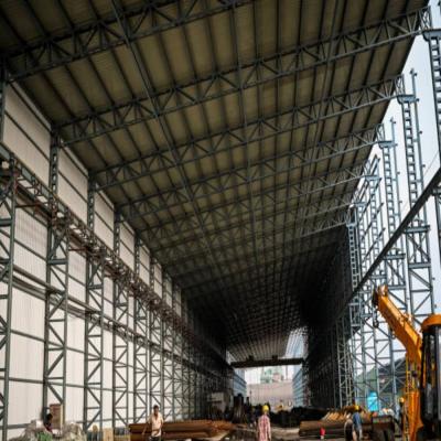 China Tailor-Made Architectural Steel Structural Project with High-Precision Fabrication and Earthquake Resistance for sale